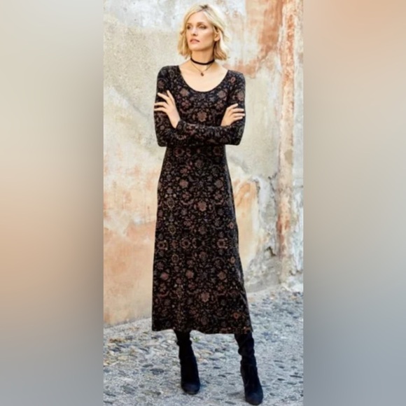 Peruvian Connection | Dresses | Peruvian Connection Dynasty Floral Midi ...
